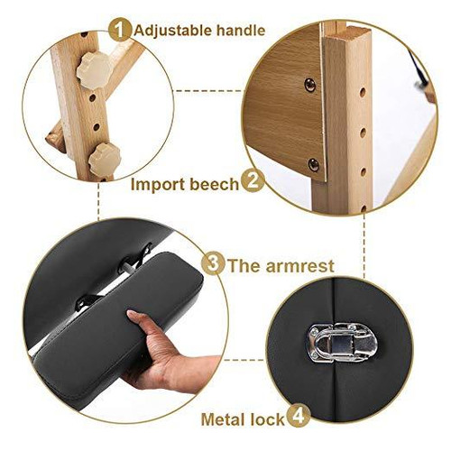 Versatile Portable Massage Table with Face Rest Options - Albert and ...
